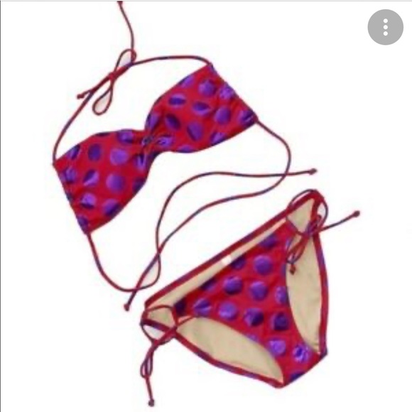 Victoria's Secret | Swim | Victorias Secret Polka Dot String Bikini ...